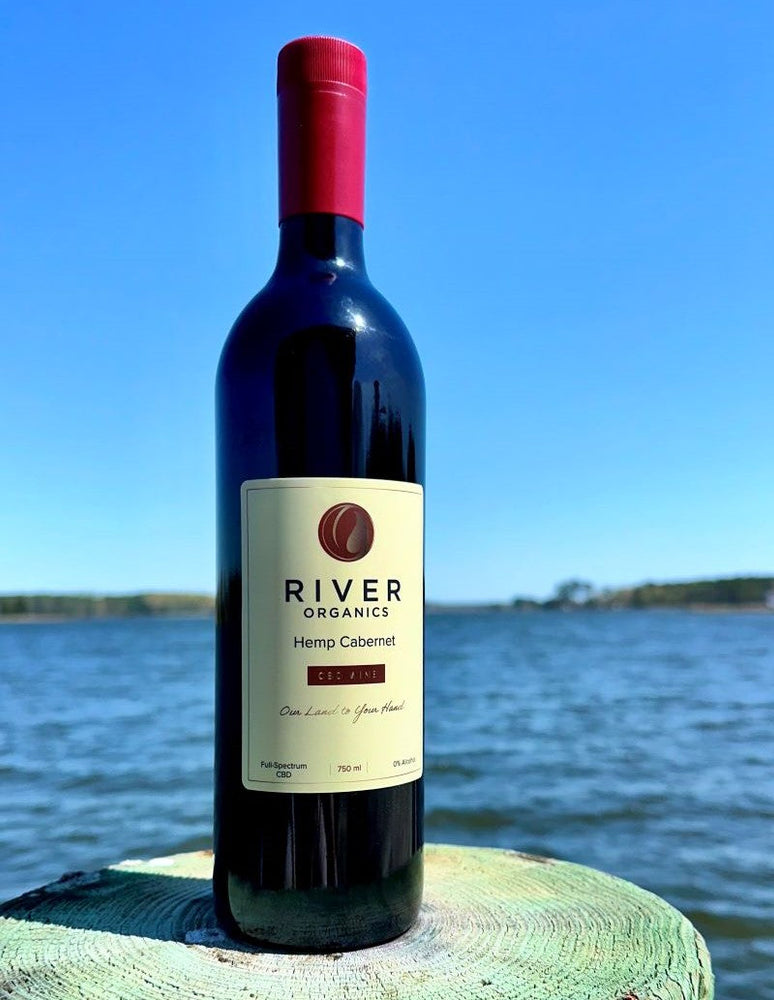 CBD Wine Cabernet Sauvignon (alcohol-free) – River Organics